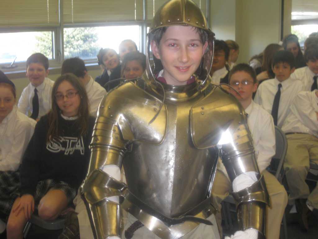 St. Thomas middle students have Medieval moments