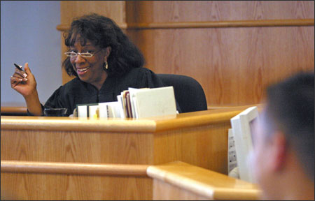 To Judge Clark, punishing kids is not the point