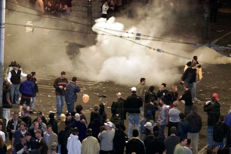 Fat Tuesday riots, 2001 - seattlepi.com
