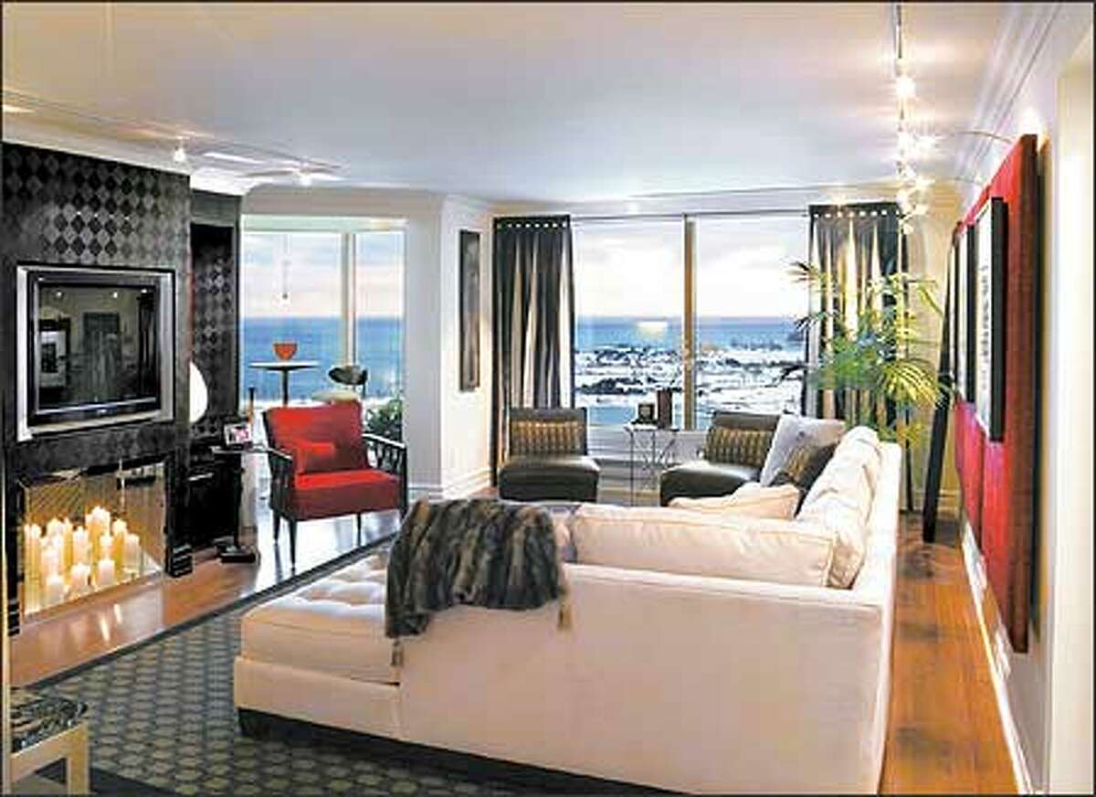 Divine Design: Stark living room becomes a sophisticated sanctuary