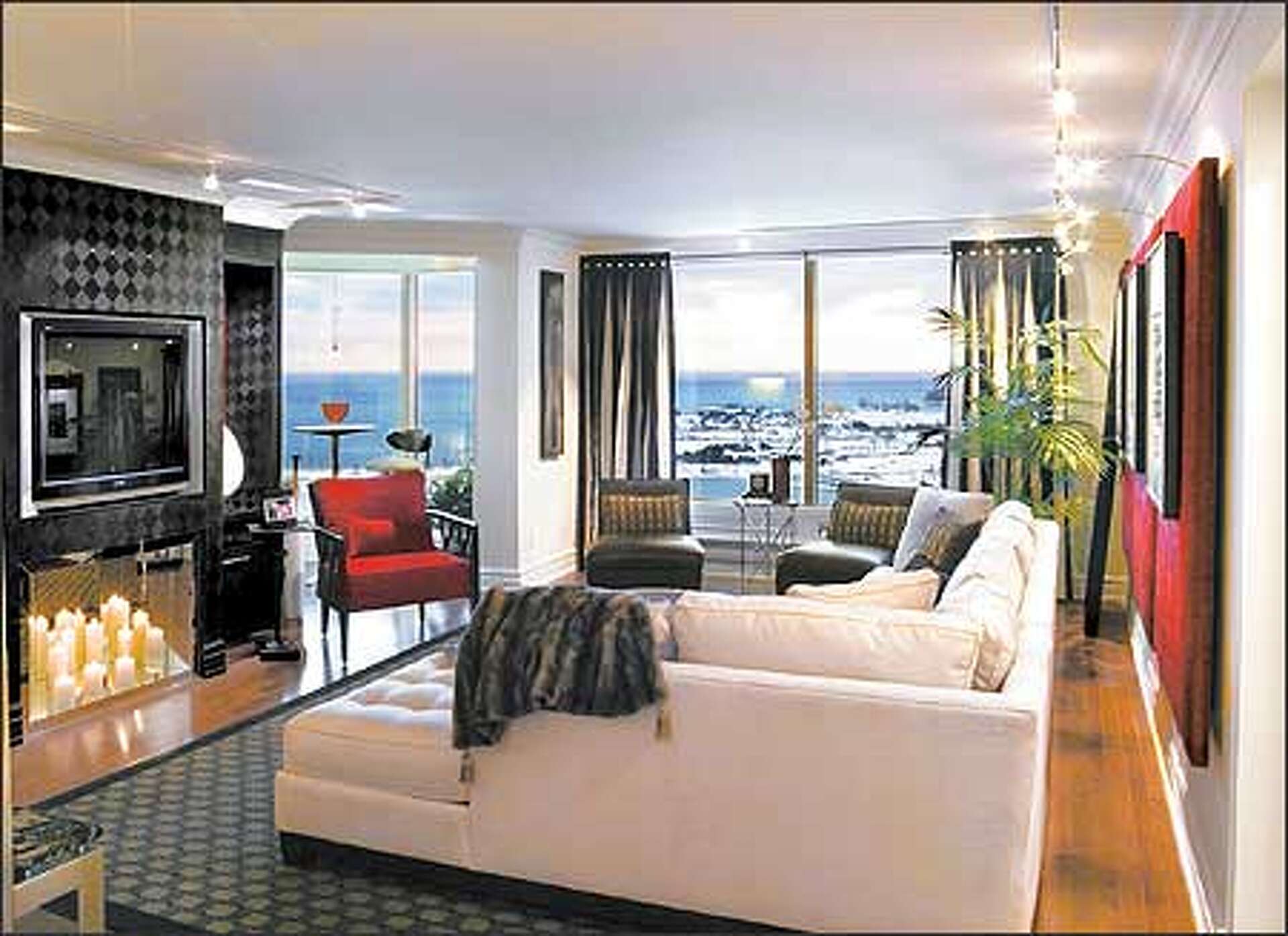 Divine Design: Stark living room becomes a sophisticated sanctuary