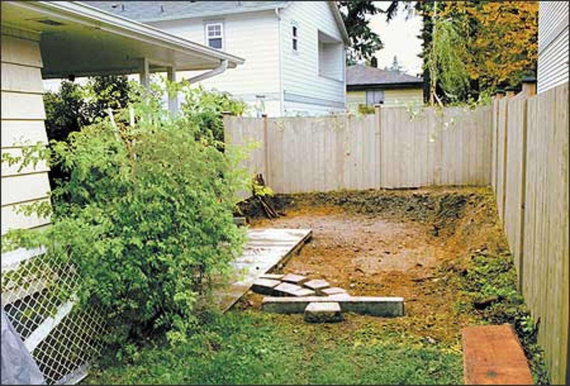 Homefront: Changing an ugly yard into a pretty patio