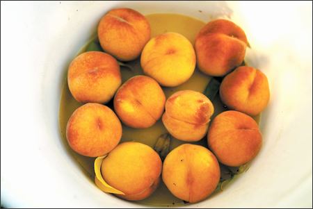 Rama Farm's higher standards produce near-perfect peaches