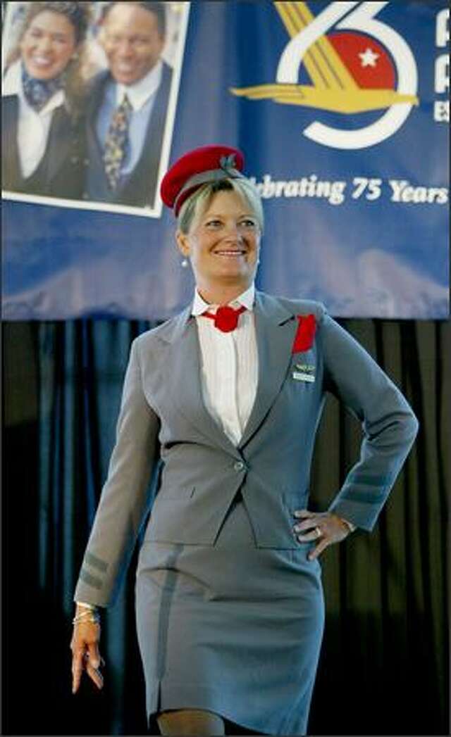 Uniforms from Alaska Airline's past