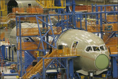 Boeing 787 factory opening, 5-21-07