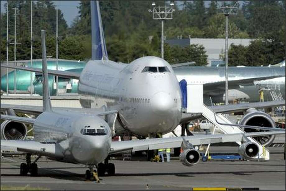 Boeing 7-series parade of planes (7-7-07) - seattlepi.com