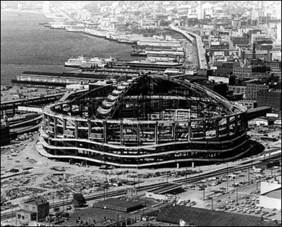 Kingdome History: Construction - seattlepi.com