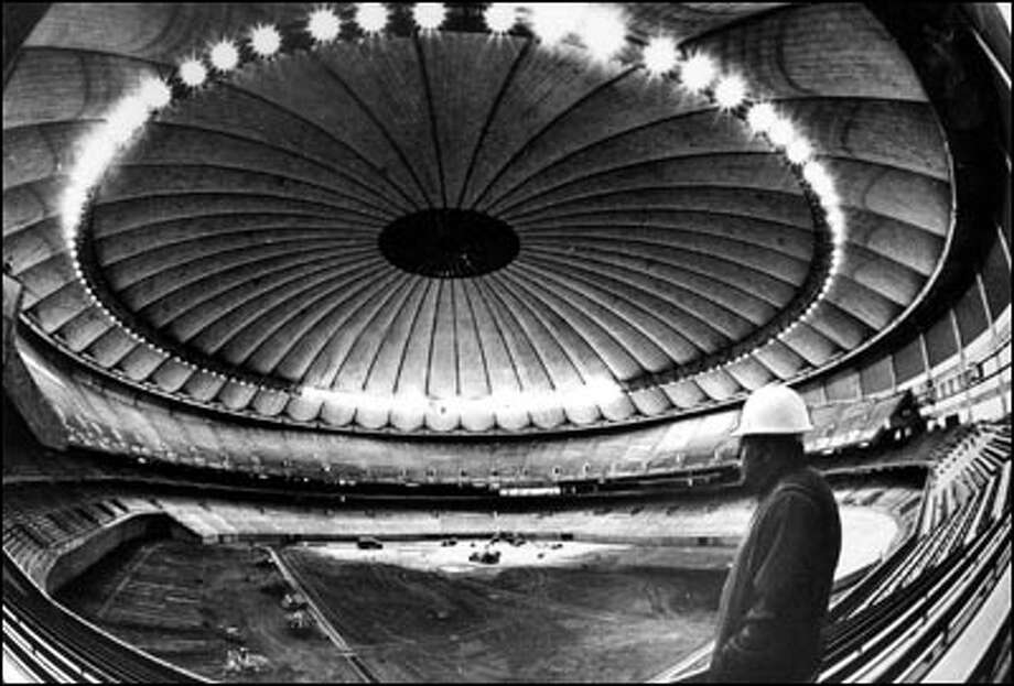Kingdome History: Construction - seattlepi.com