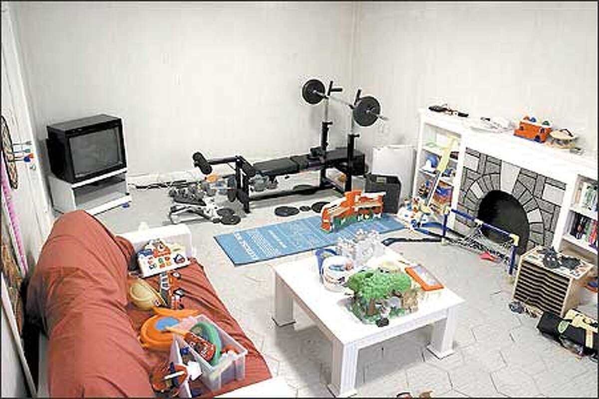 Divine Design: Tough fabrics, fun storage conquer kid chaos in basement