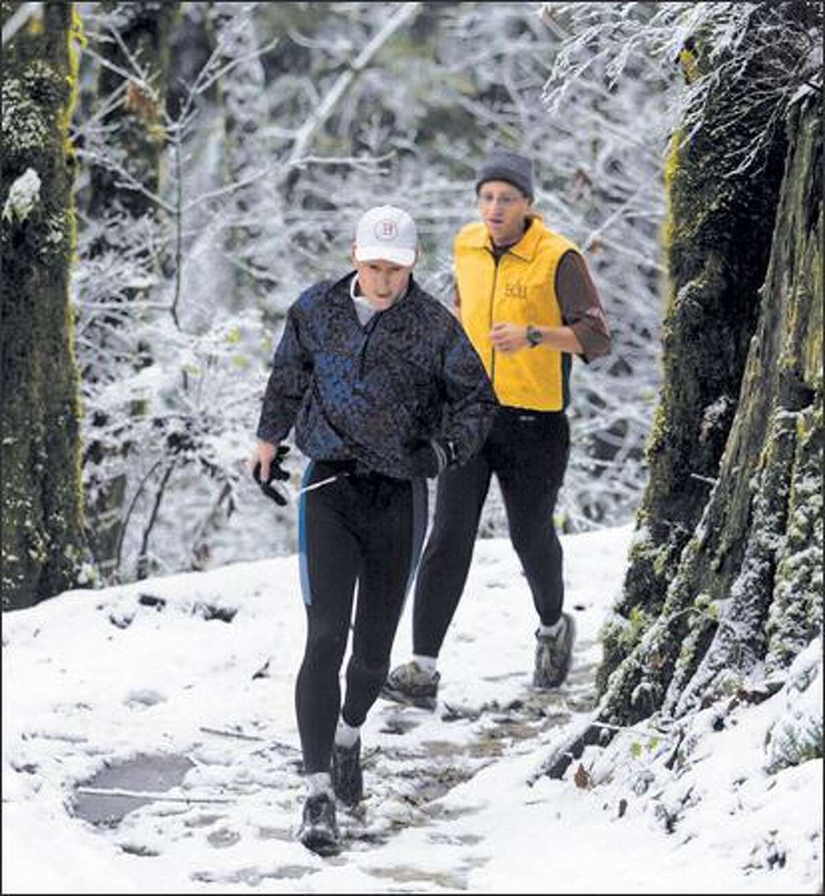 Running in winter can be a blast