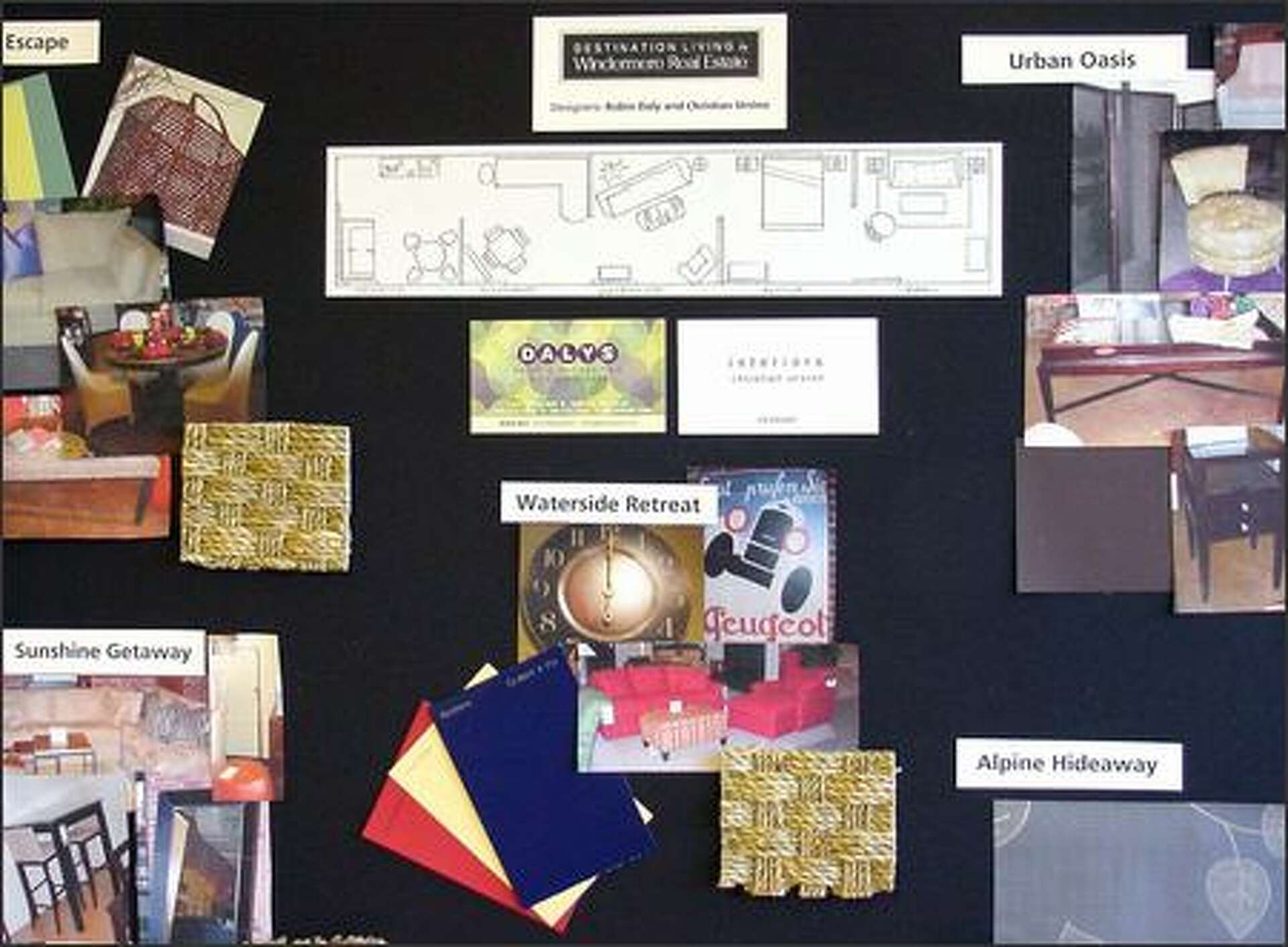 Devising first-class designs for second-home rooms