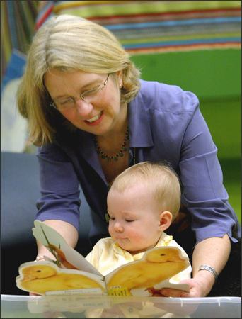 Raising baby by the book: Read to them early on