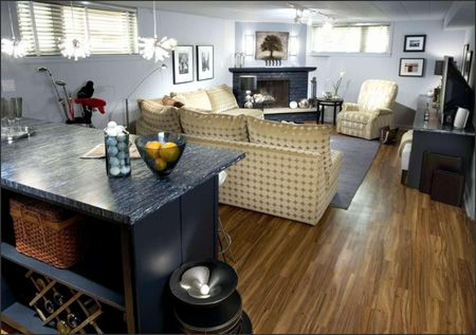 Divine Design: Glammed-up basement is an invitation to party