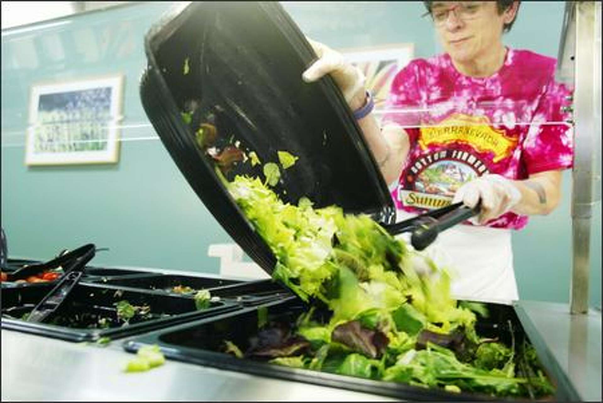 Bastyr U has a nice surprise: its cafeteria