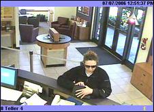 FBI is on the trail of a bank robber called Attila the Bun Bandit