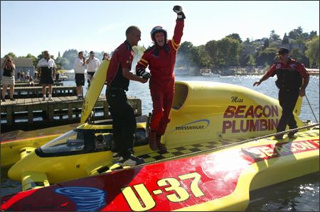 Theoret makes himself at home