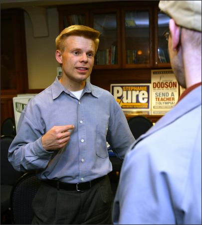 For Jamie Pedersen, being gay an asset in 43rd District race