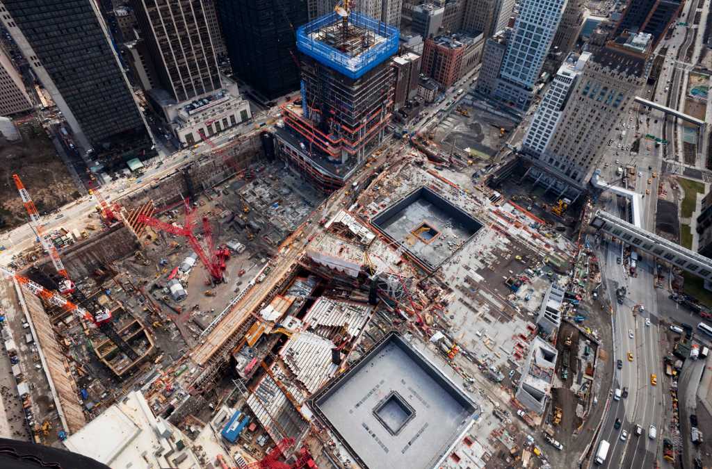 At ground zero, progress
