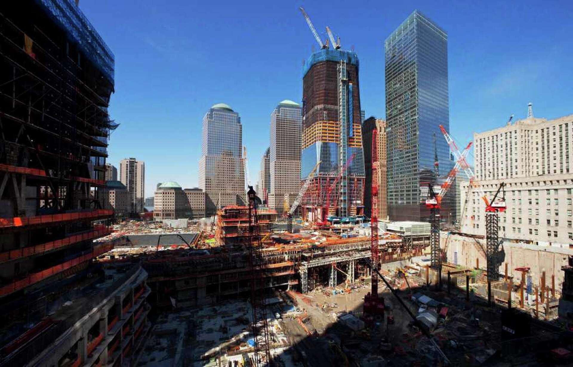 At ground zero, progress