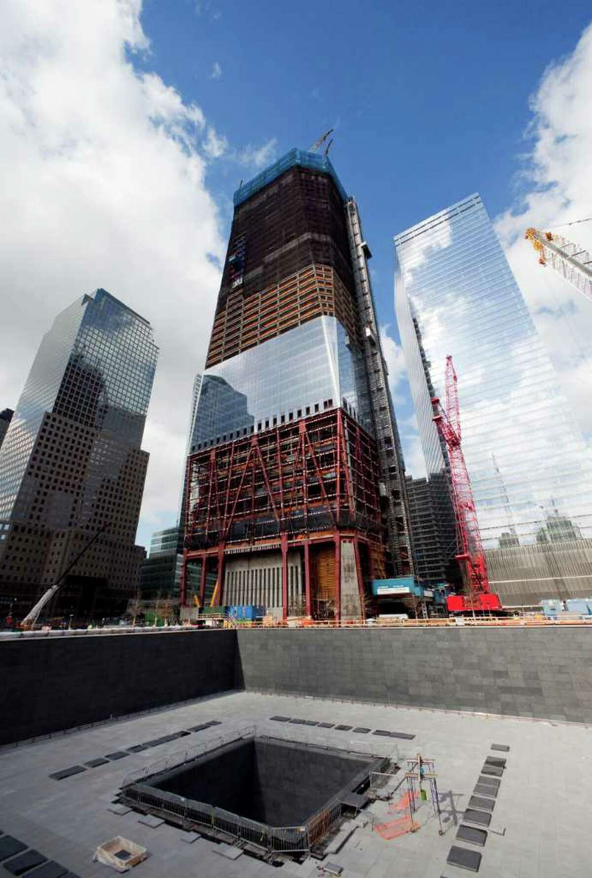 At ground zero, progress