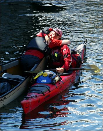 It took her 439 days to kayak and bike around U.S.