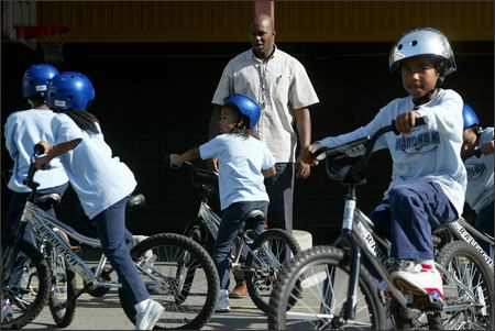 Kids encouraged to get back on their bikes -- safely