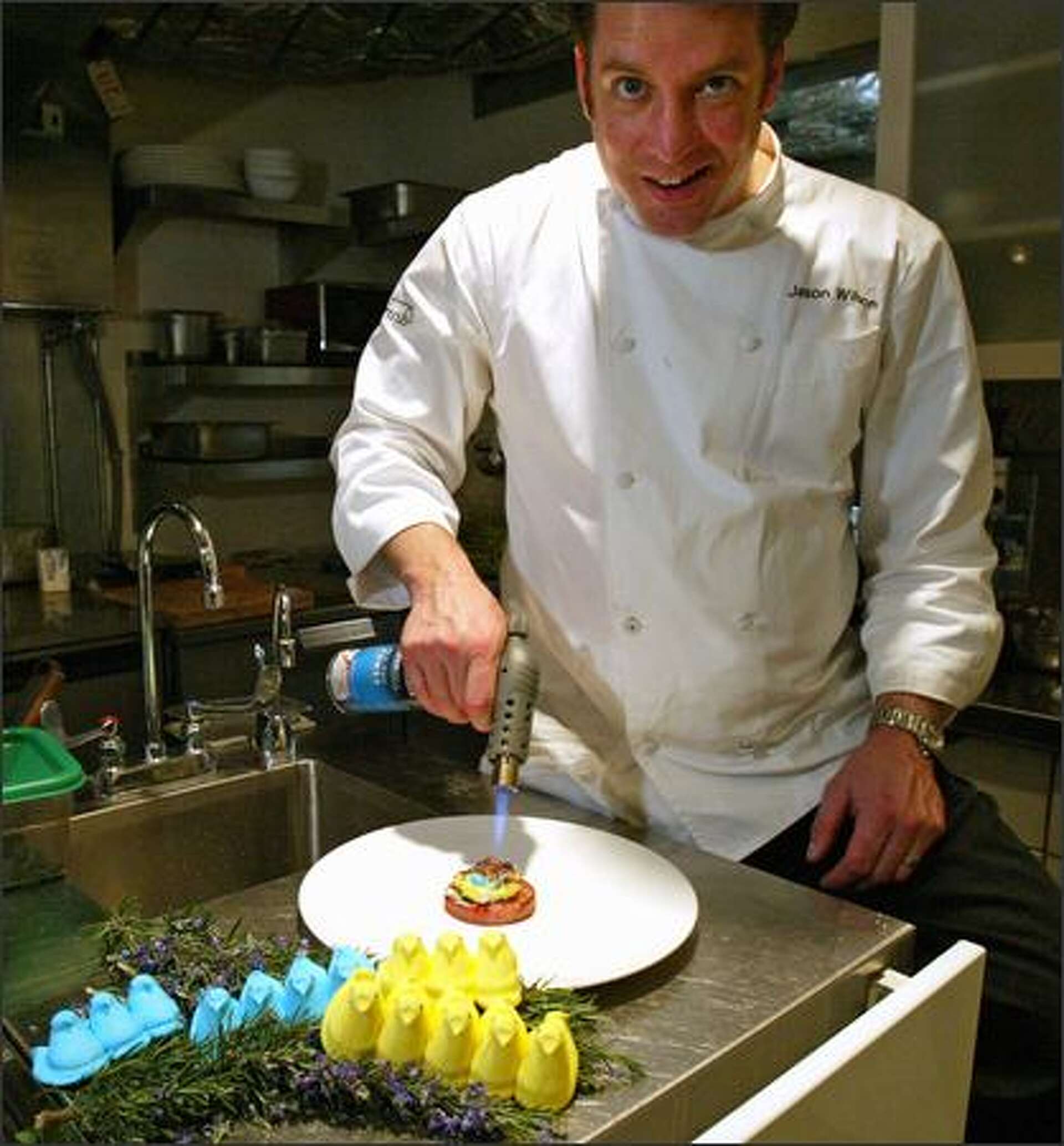 Seattle chef puts on a rather disturbing Peeps show