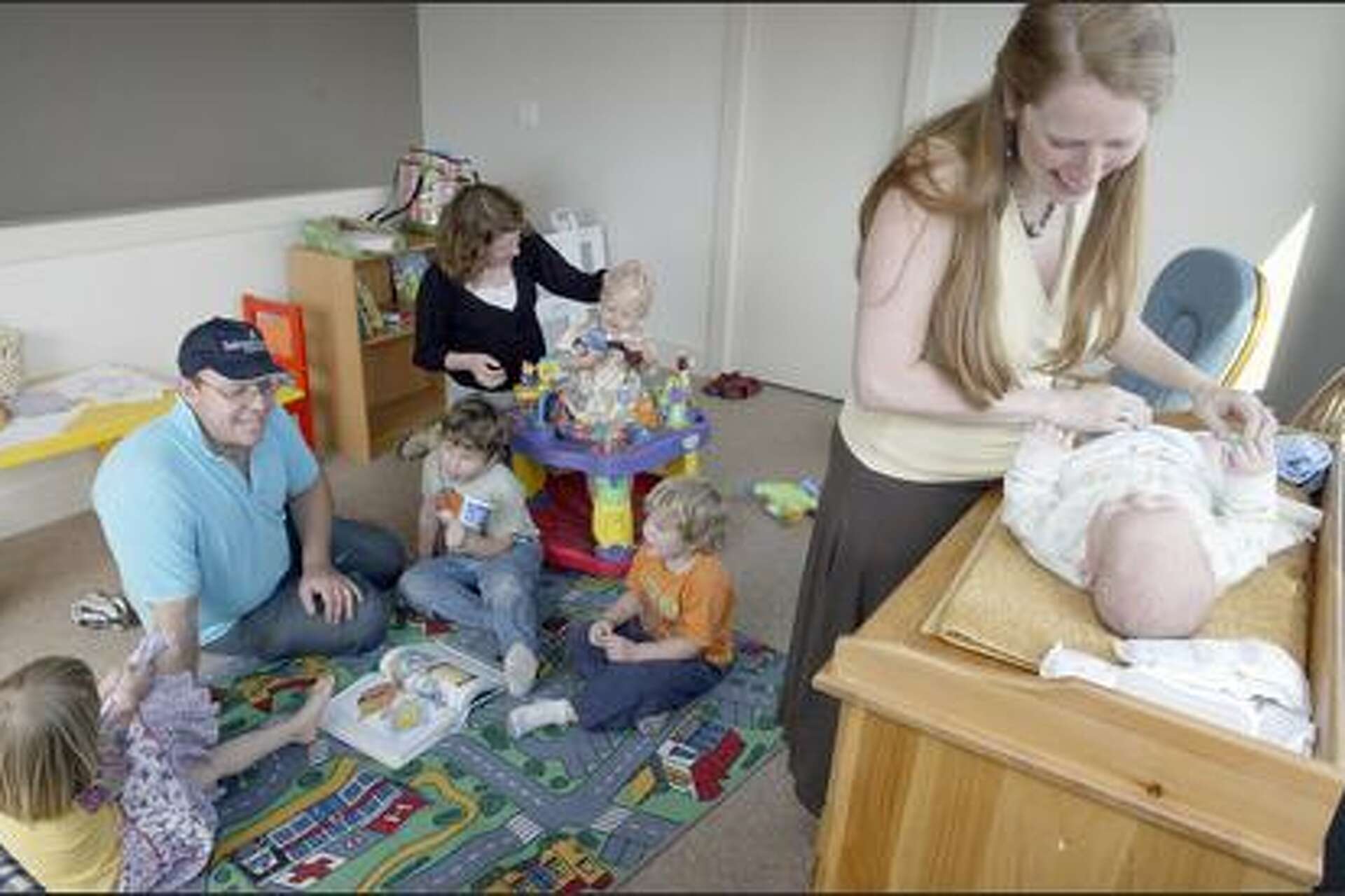 These moms can bank on baby time: their office built its own daycare