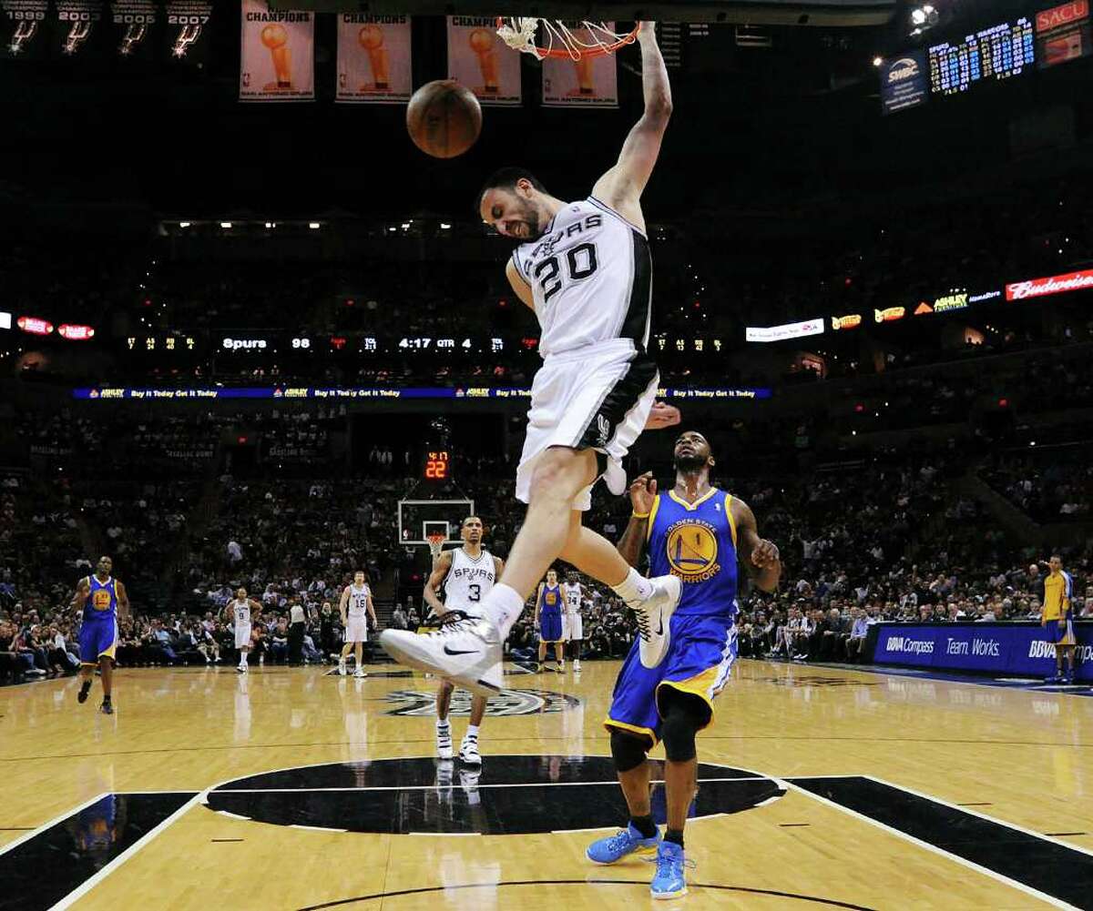 Spurs 111, Warriors 96