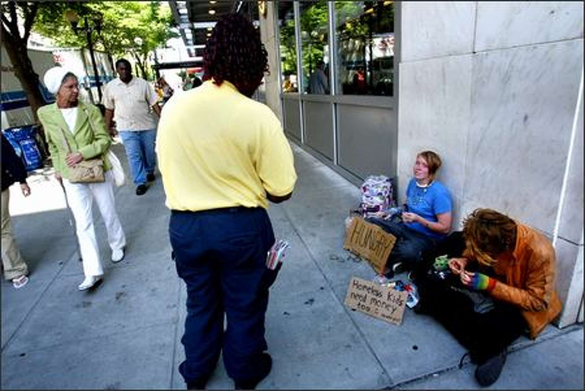 How do panhandlers spend your money?