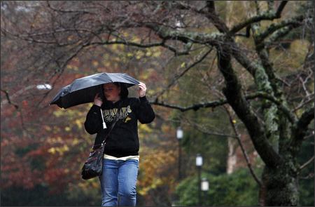 Wind cuts power to thousands but Monday storm blows through quickly