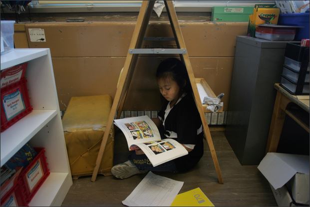 Small school libraries aim to make reading fun and easy