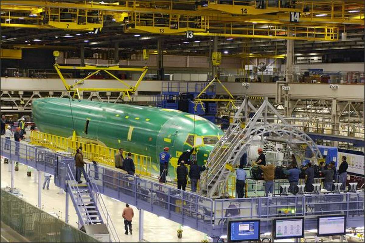 All hands are on deck to build Boeing sub hunter