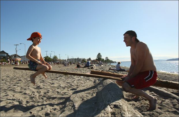 Waves of memories at Alki