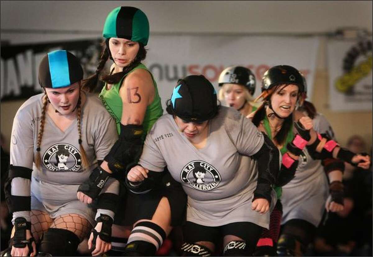 Seattle Rust Riot roller derby tournament