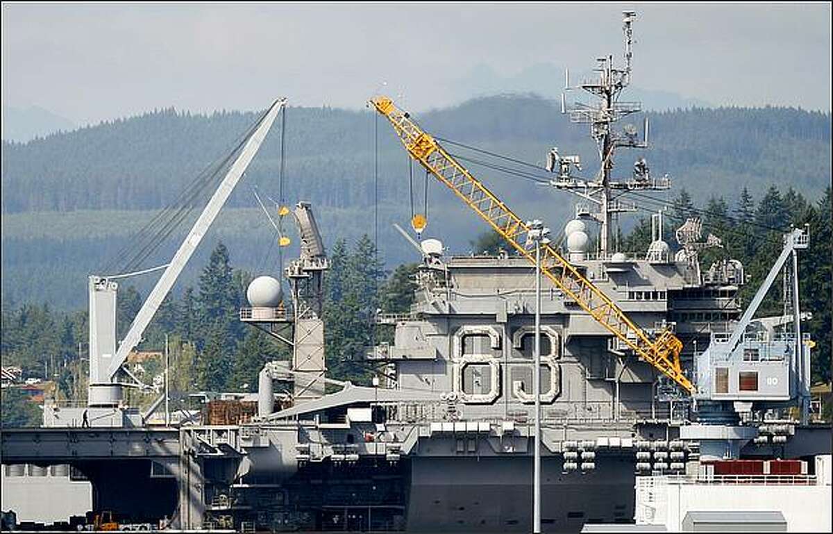 Kitty Hawk Arrives In Bremerton To Close Chapter In Naval History