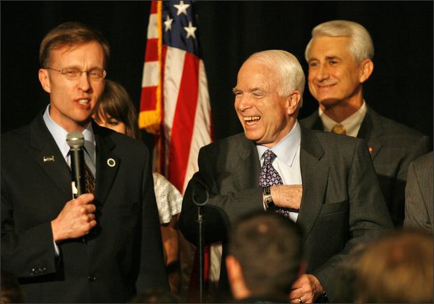 A battle for Seattle: McKenna comes courting a Democratic bastion