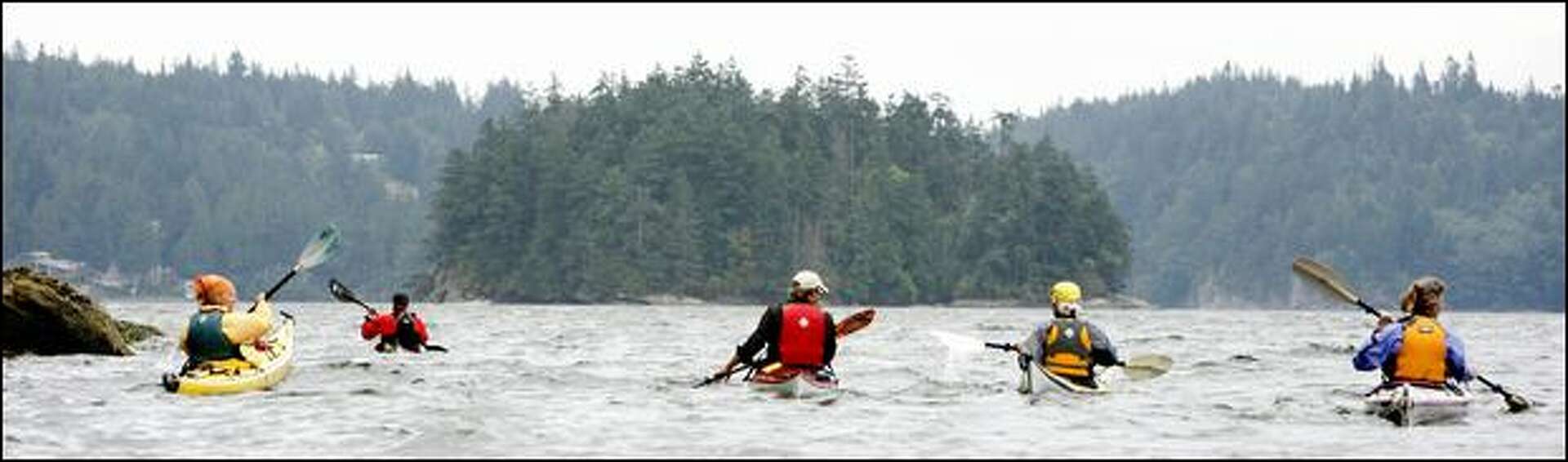 Sculpted by time and tide, Chuckanut Bay is a joy for kayakers