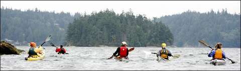Sculpted by time and tide, Chuckanut Bay is a joy for kayakers