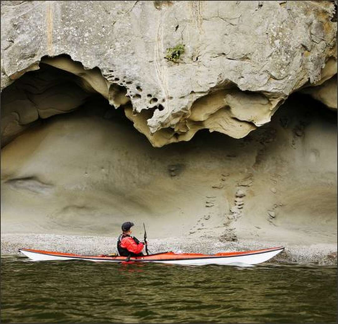 Sculpted by time and tide, Chuckanut Bay is a joy for kayakers