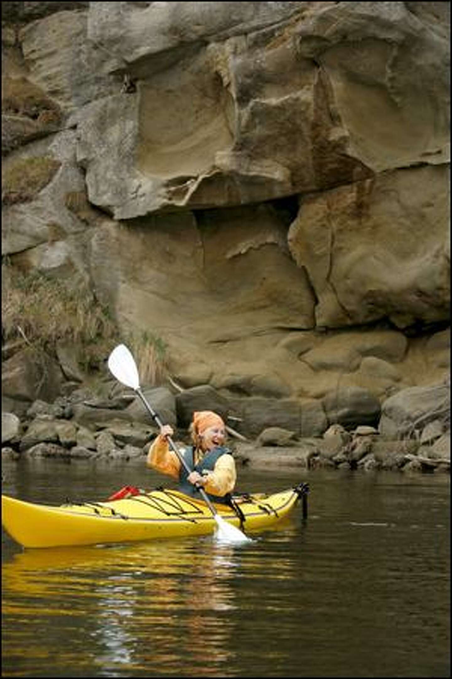 Sculpted by time and tide, Chuckanut Bay is a joy for kayakers
