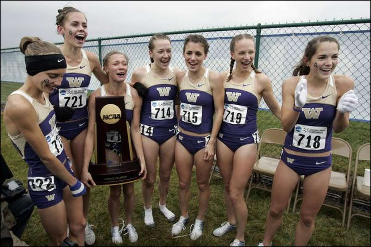 UW women race to NCAA title