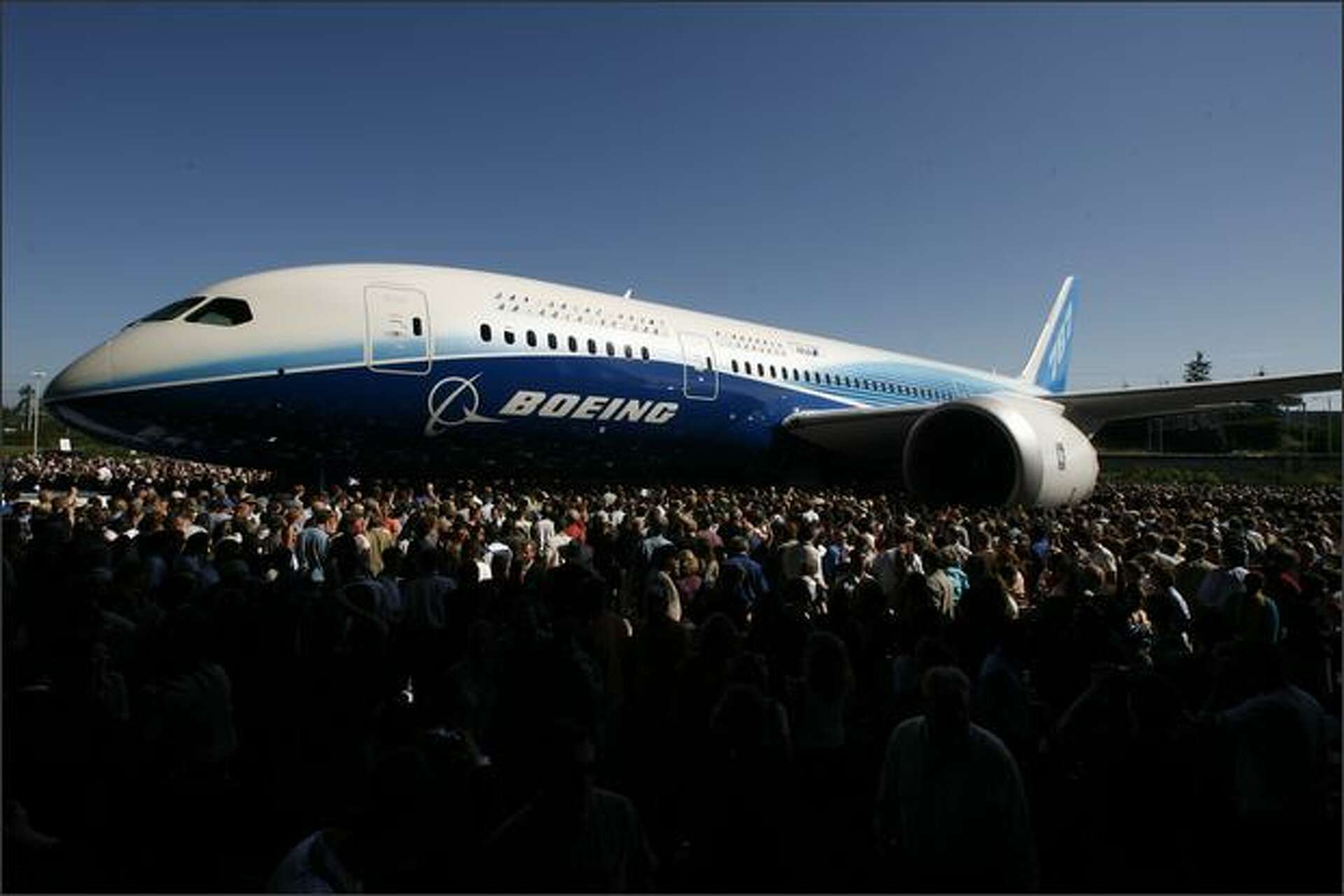 Boeing decommissions first 787