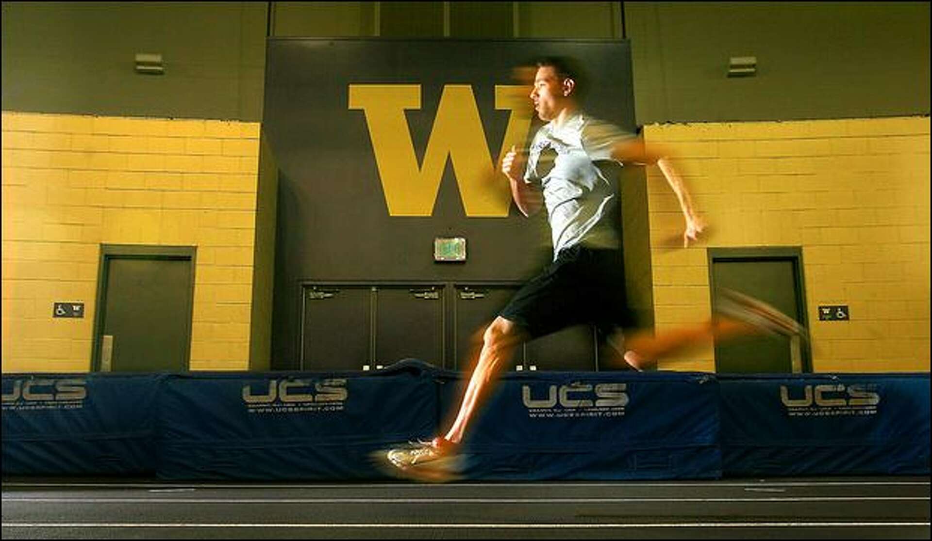 UW senior Boase bursting into track's elite status