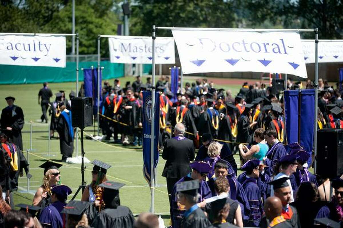 University of Washington commencement (6-12-10)