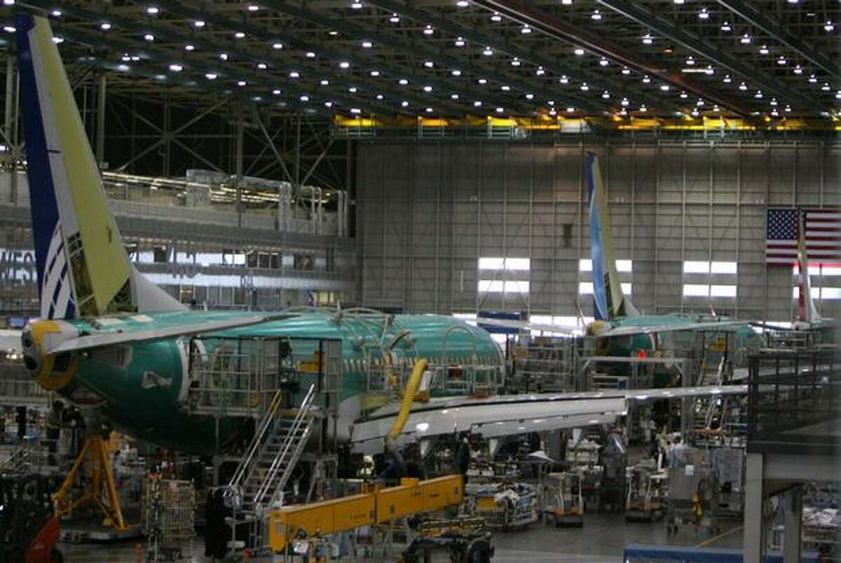 Boeing 737 assembly