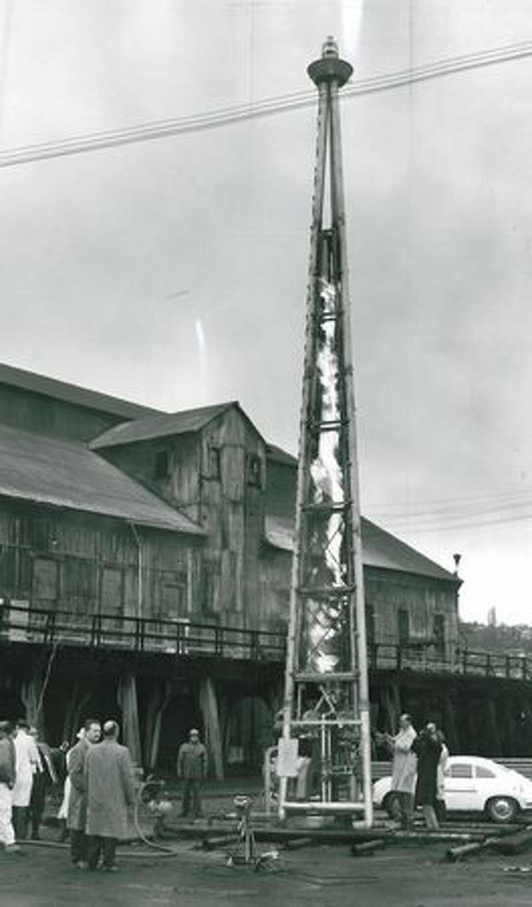 How the Space Needle shrunk over time