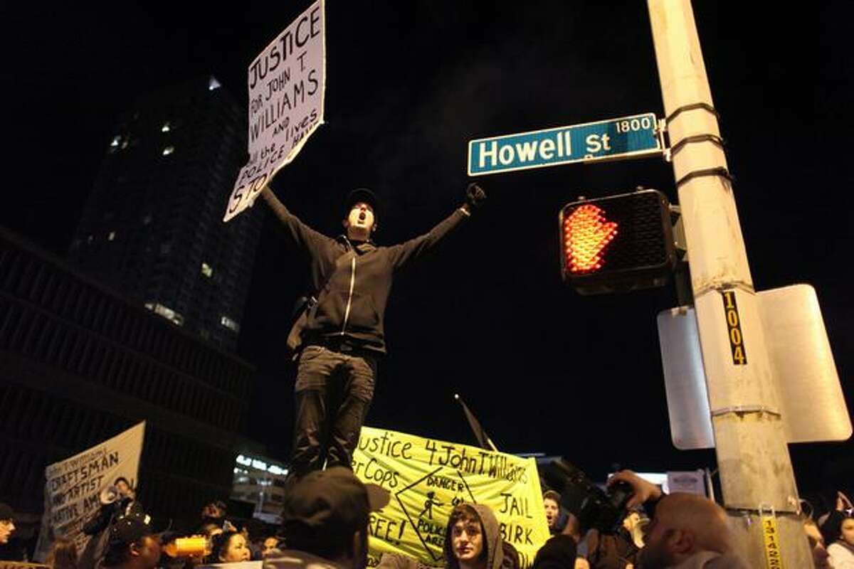 Family, city leaders remember woodcarver shot by police