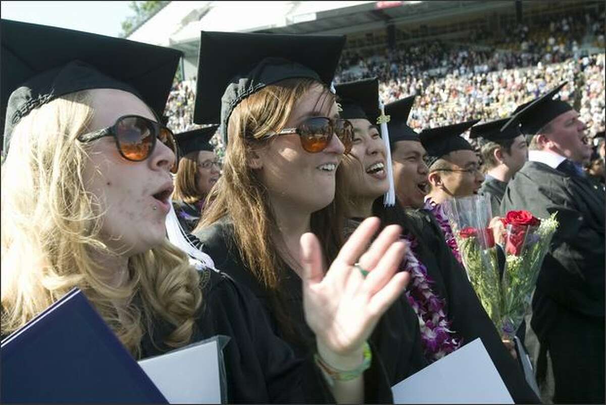 University of Washington commencement (6-14-08)