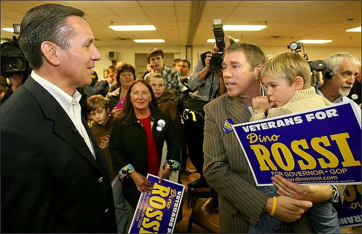 Connelly: Dino Rossi, 59, named as one of Republicans' 'Young Guns'
